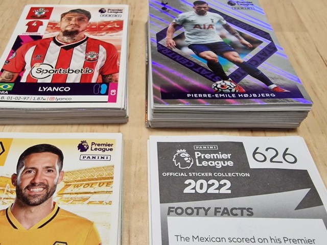 Sličice Premier League 2022 Panini na komad