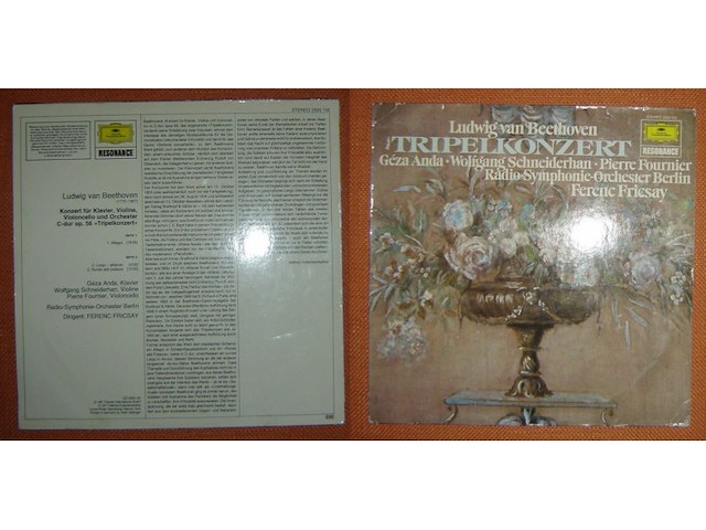 L.V.BEETHOVEN - Tripelkonzert (LP) Made in Germany