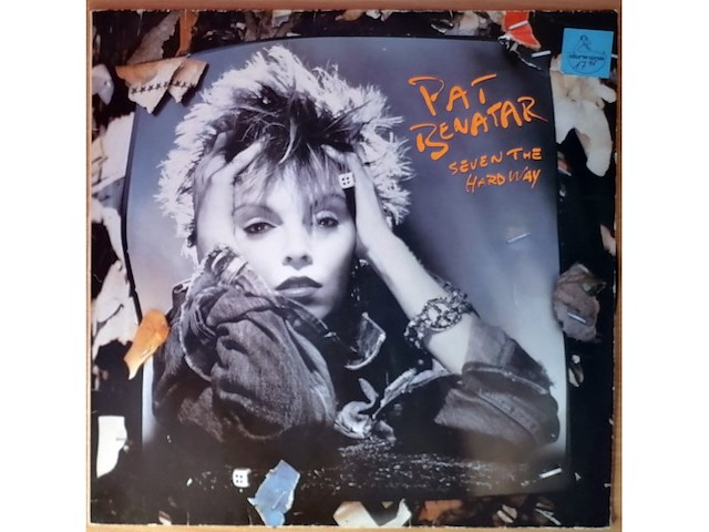 LP PAT BENATAR - Seven The Hard Way (1985) Germany, VG-