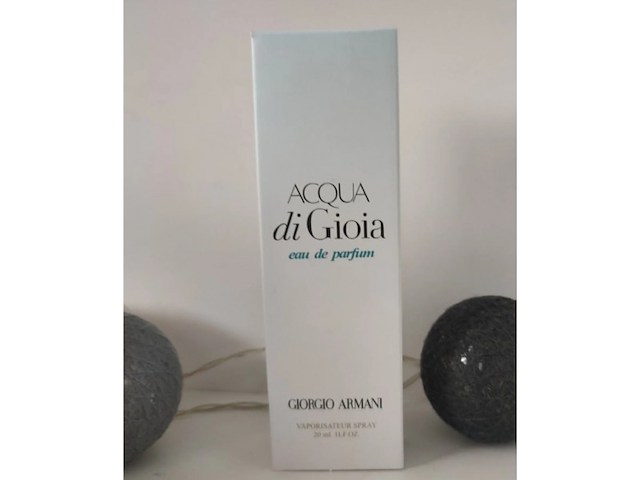 Acqua Di Gioia Giorgio Armani ženski parfem 20 ml