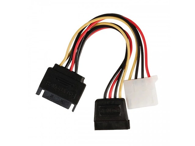 Kabl SATA 15P M-SATA 15P F+5.25` F 0.15m