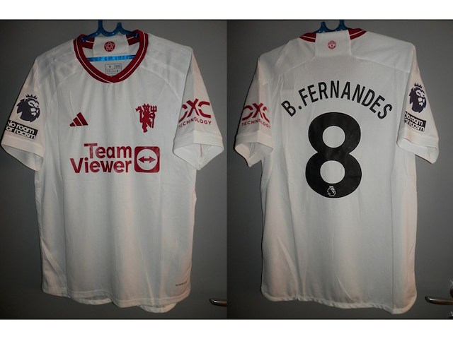 Manchester United dres 2023-24 Bruno Fernandes 8 (Beli)