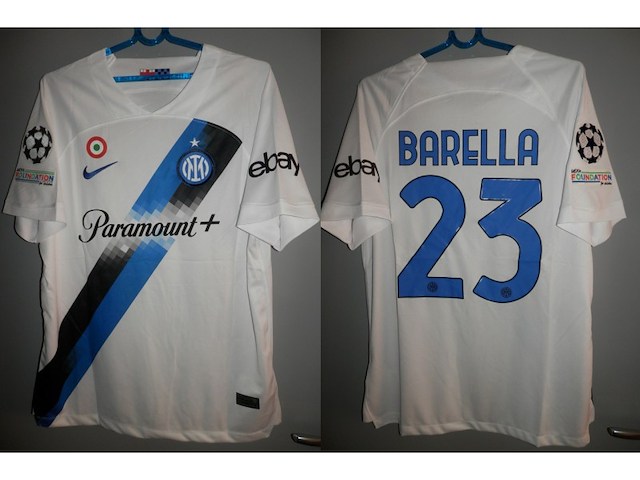Inter dres 2023-24 Nicolo Barella 23 (Gostujući)