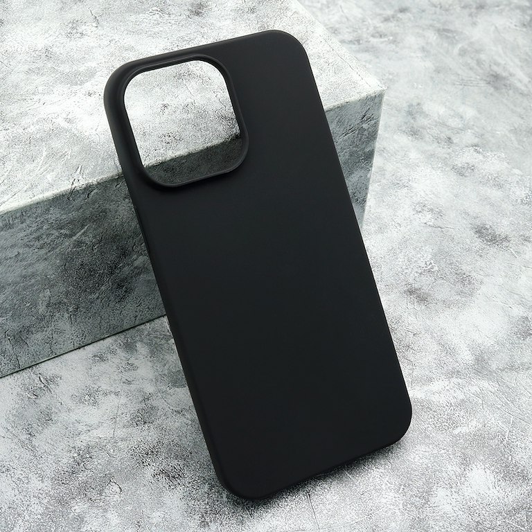 Maska GENTLE COLOR za iPhone 15 Pro Max (6.7) crna