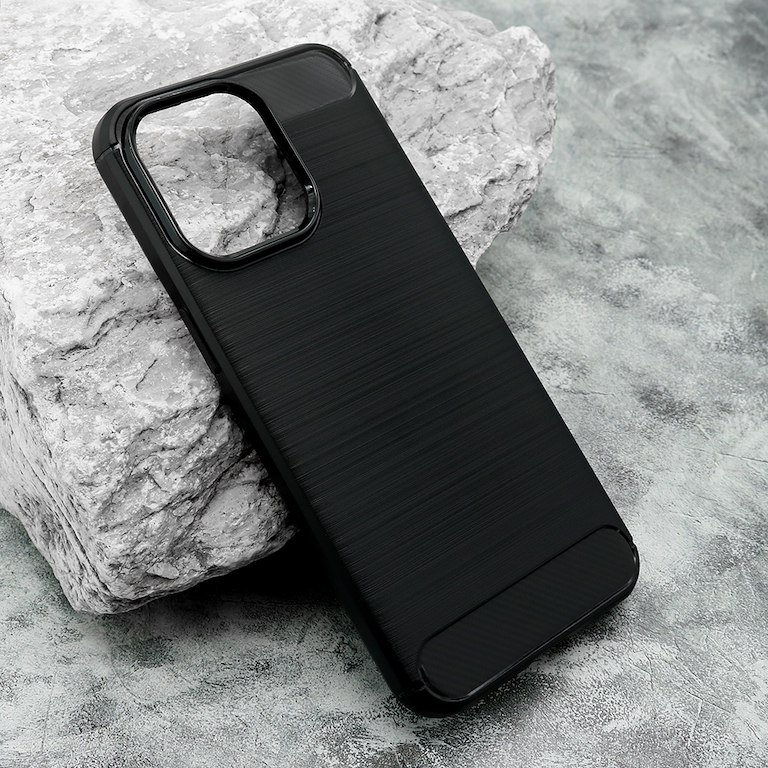 Maska silikon BRUSHED za iPhone 15 Pro Max (6.7) crna