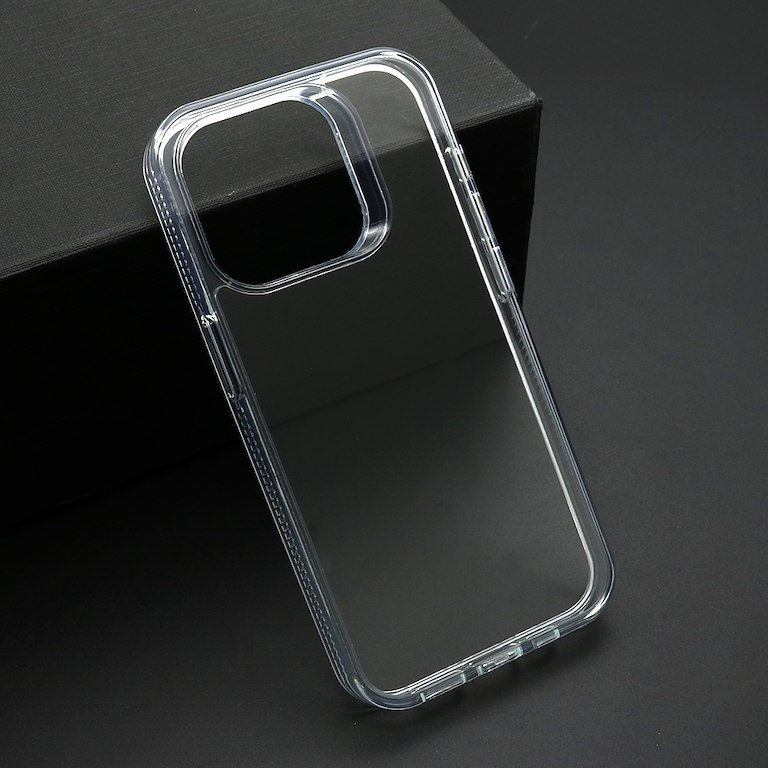 Futrola COLOR FRAME za iPhone 15 Pro (6.1) srebrna