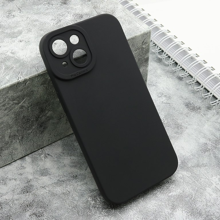 Futrola Silikon Pro Camera za iPhone 15 (6.1) crna