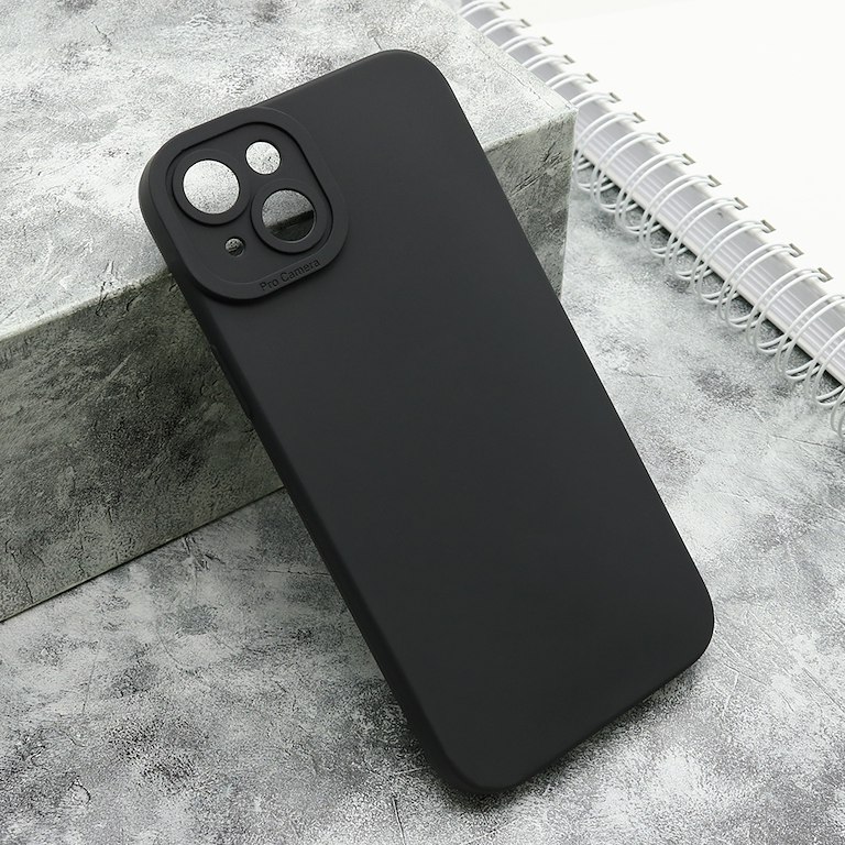 Futrola Silikon Pro Camera za iPhone 15 Plus (6.7) crna