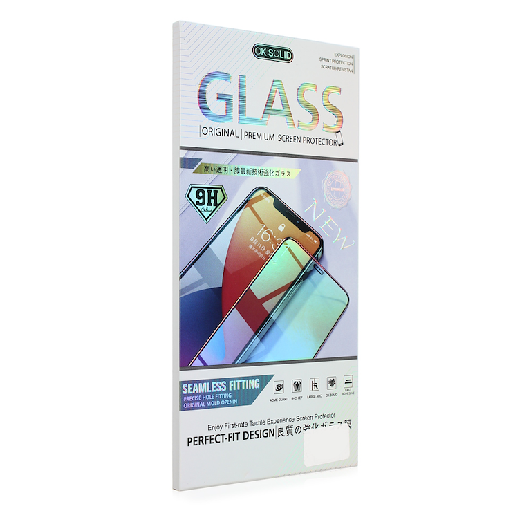 Tempered glass 21D za iPhone 15 Plus 6.7 crna