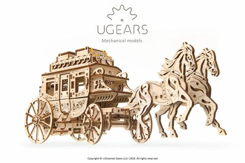 Ugears 70045 Stagecoach