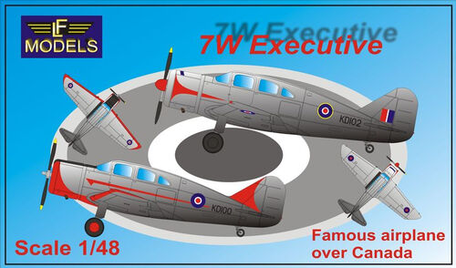 LF Models LF4819 Spartan 7W Executive - Famous Airplane Over Canada