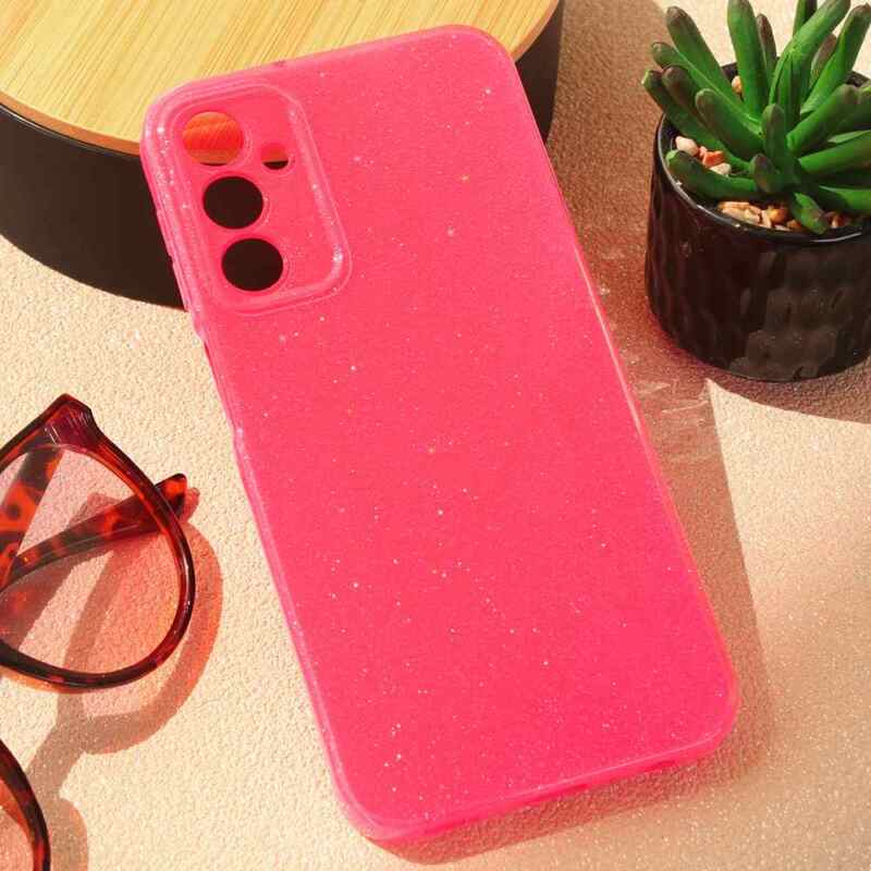 Maska Sparkle Dust za Samsung A245F Galaxy A24 4G/5G pink