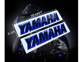 Yamaha Slova stikeri plavi - Nalepnice za motore - 2159