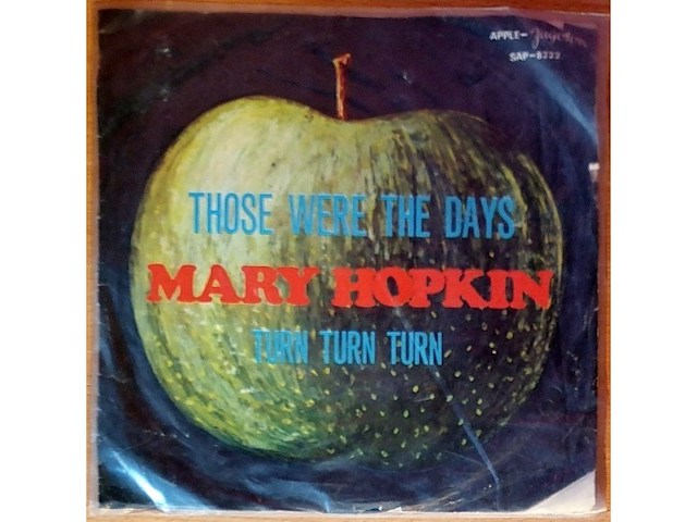 SP MARY HOPKIN - Those Were The Days (1968) 2.pres, VG-