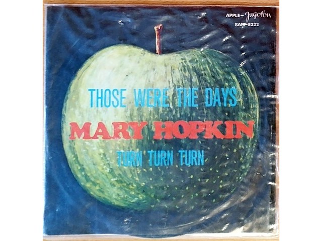 SP MARY HOPKIN - Those Were The Days (1968) 2. pres, VG