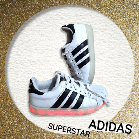 ADIDAS superstar, svetleci djon, 32