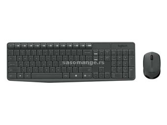 LOGITECH Bežična tastatura i miš MK235