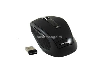 LC POWER Mouse USB Wireless LC-M800BW 2.4Ghz Wireless 2000dpi Black