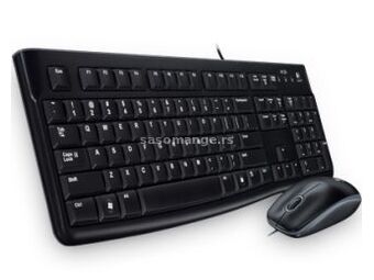 LOGITECH MK120 Desktop USB US tastatura + USB miš Retail