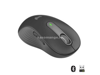 LOGITECH Bežični miš M650 L za levoruke/ sivi