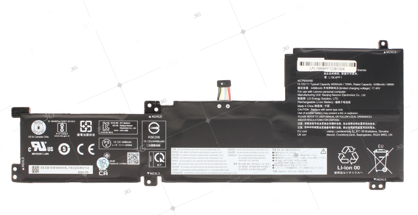 Baterija za laptop Lenovo IdeaPad 5-15ALC05, L19M4PF1