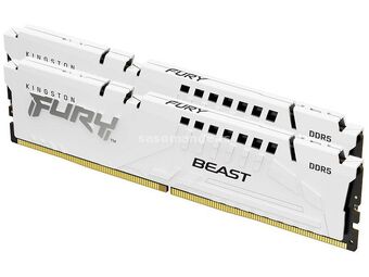 KINGSTON DIMM DDR5/ 64GB (2x32)/ 5.600MHz/ FURY Beast White EXPO (KF556C36BWEK2-64)