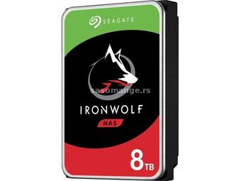 SEAGATE 8TB 3.5 SATA III 256MB 7.200rpm ST8000VN004 IronWolf NAS