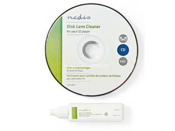 NEDIS CLDK100TP Disk za ciscenje CD plejera 20ml