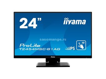 IIYAMA 24/ PCAP 10-Points Touch Screen/ Full HD/ IPS/ 4ms/ FreeSync/ Zvučnici/ T2454MSC-B1AG