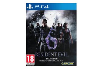 CAPCOM PS4 Resident Evil 6 (Includes: All map and Multiplayer DLC)