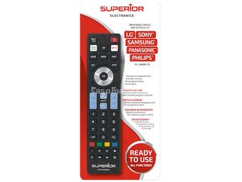 SUPERIOR Daljinski upravljač za LG/Sam./Sony/Phi./Pan.smart TV - RC Ready5