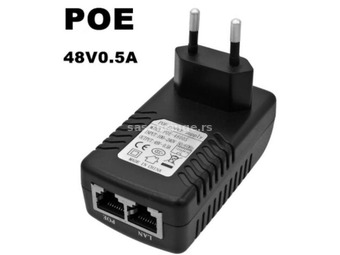 GEMBIRD POE-INJ-4805 48V/0.5A 24W/ POE adapter Injector