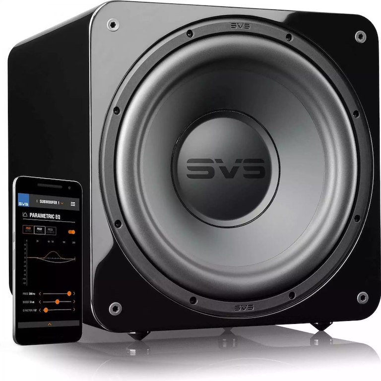 SVS SB-1000PRO Black high gloss Aktivni vufer