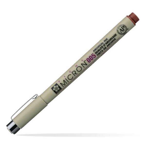 TALENS Pigma Micron Fineliner 005 – 0.20mm – brown
