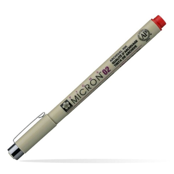 TALENS Pigma Micron Fineliner 02 – 0.30mm – red