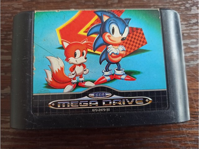 sega. igrica sonic the hedgehog 2 ispravna sa slika