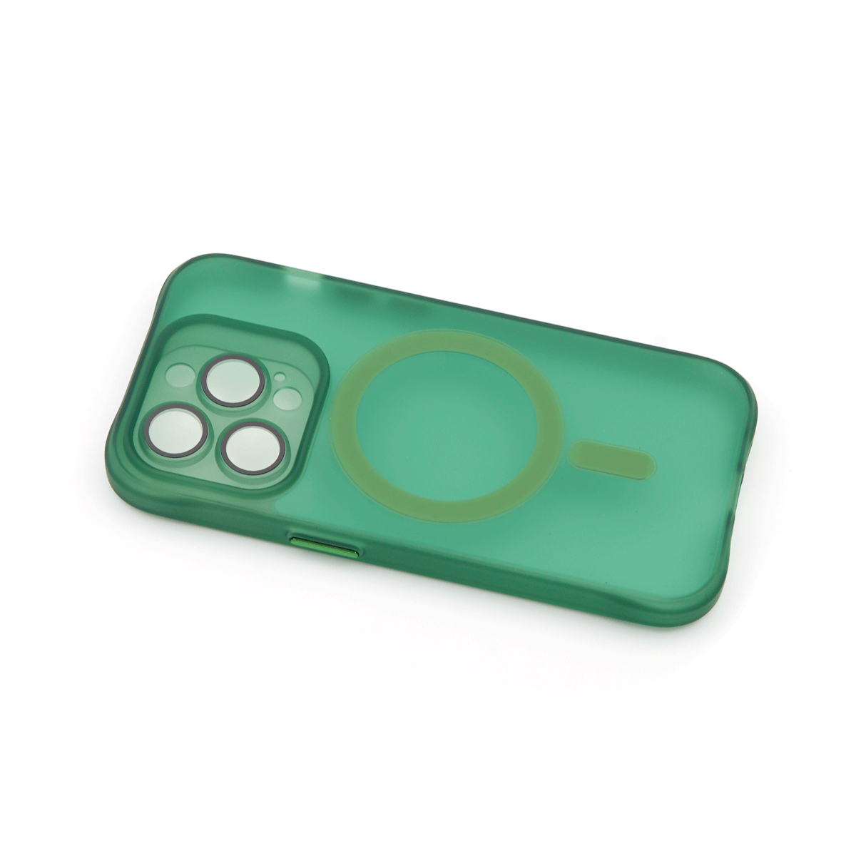 TPU TRANS-COLOR MAGSAFE for iPhone 14 Pro (6.1") zelena