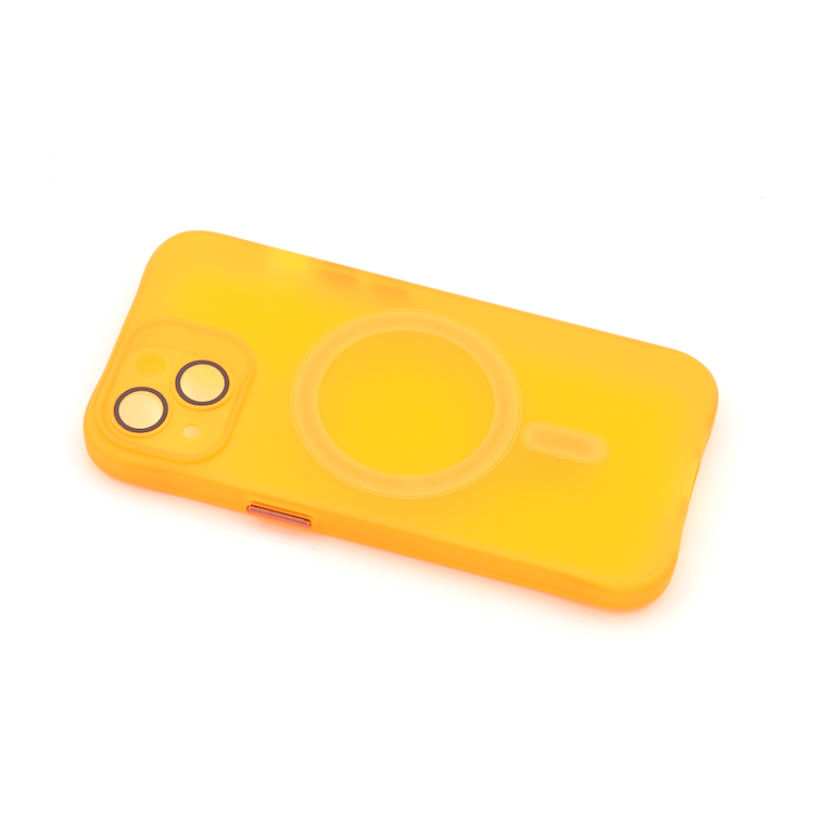 TPU TRANS-COLOR MAGSAFE for iPhone 13 (6.1") narandžasta