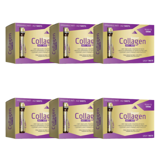 SUPER COLLAGEN ANTI-AGE bočica, 25ml PAKET 6 KUTIJA