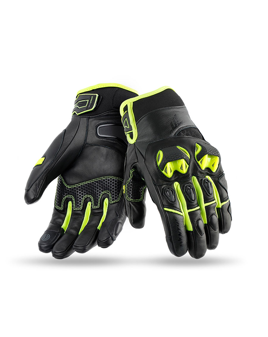 SEVENTY DEGREES zimske moto rukavice SD-N47 fluo