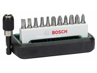 BOSCH 12-delni set bitova odvrtača Standard/ mešani (S/ PH/ PZ/ T)