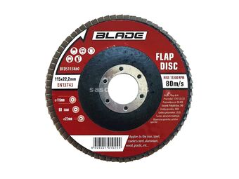 BLADE Flap disk fi115 mm K80 standard