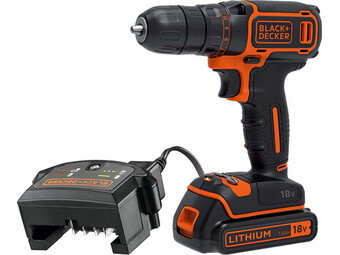 Black &amp; Decker aku bušilica BDCDC18-QW, 18V/1.5Ah