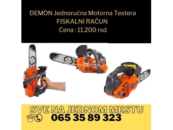 DEMON Jednoručna Motorna Testera CS-2500