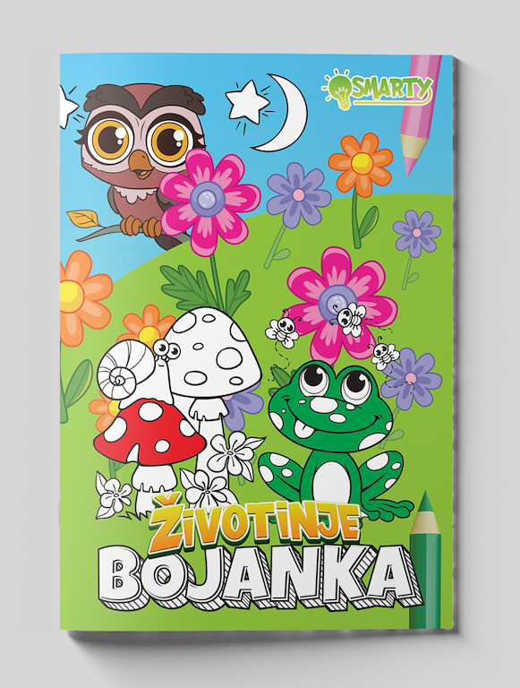 BOJANKA SMARTY ŽIVOTINJE