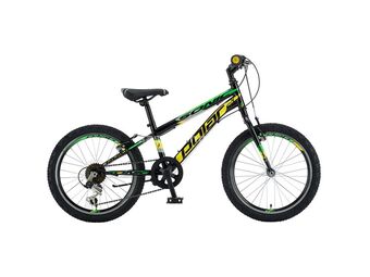 POLAR Bicikl polar sonic 20 black-green-yellow