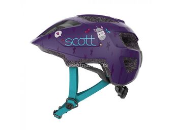 SCOTT Kaciga scott spunto kid deep purple-blue veličina 46-52