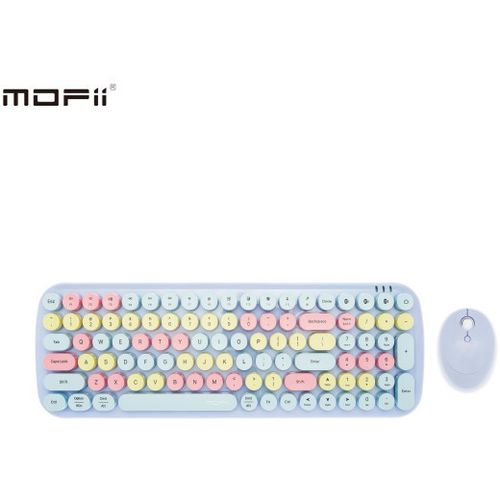 MOFII WL CANDY set tastatura i miš u šareno PLAVOJ boji