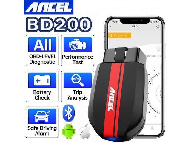 ANCEL BD200 Bluetooth OBD2 Auto dijagnostički alat