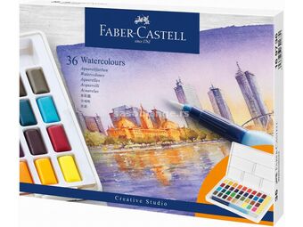 FABER CASTELL Vodene boje/ slikarske set 1/36 169736